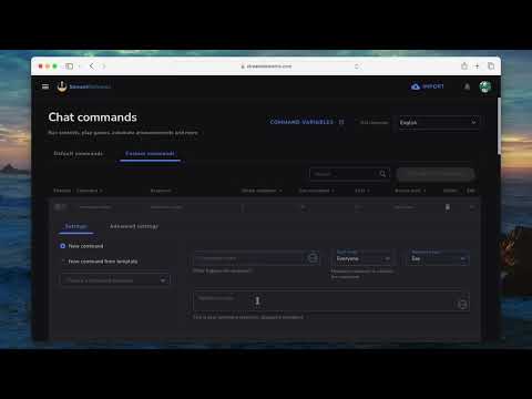 HOW TO SET UP STREAM ELEMENTS CHAT COMMANDS AND TIMERS