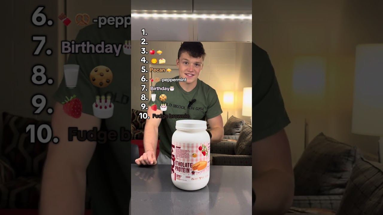 CBUM Top 10 Itholate Flavors 