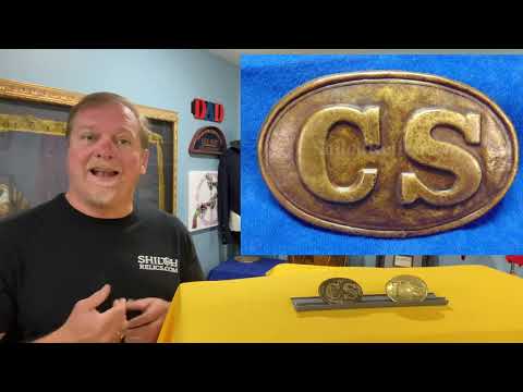 Confederate "Regulation" Pattern C.S. Civil War Belt Buckle