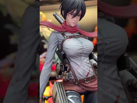 unboxing Mikasa Ackerman from attack on Titan π₯π₯#mikasa #attackontitan #shorts