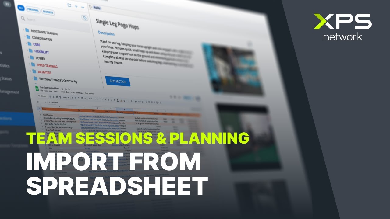 Import From Spreadsheet | XPS Courses & Tutorials