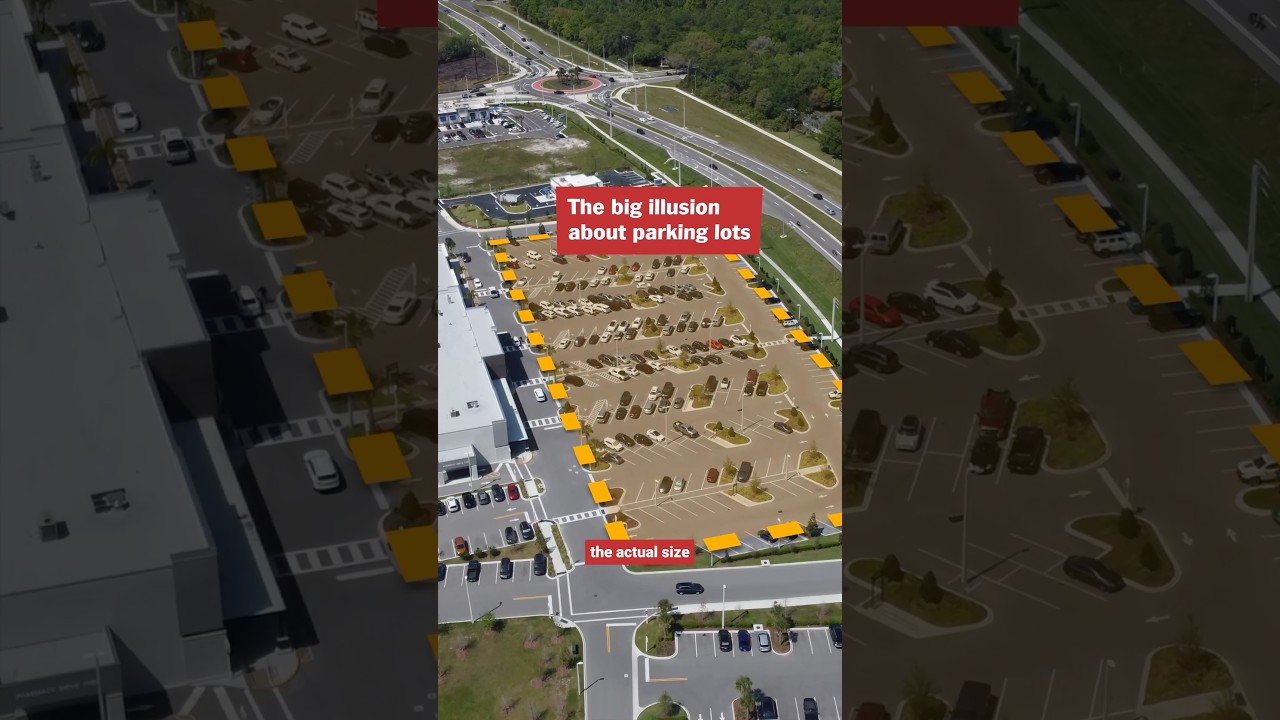 Seberapa jauh Anda sebenarnya berjalan di tempat parkir