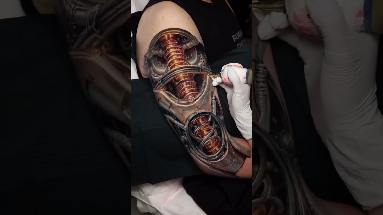 3D tattoo work done by © Victoria Lee, China