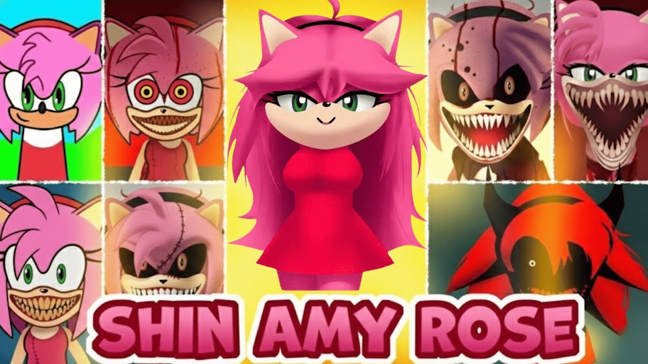 My New Sprunki OC- Amy Rose - NEW PHASE 9 (FNF AMY)
