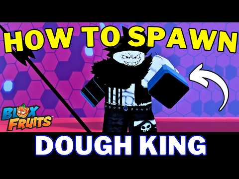 How To Spawn Dough King Boss in Blox Fruits | Dough King Spawn Full Tutorial | Roblox