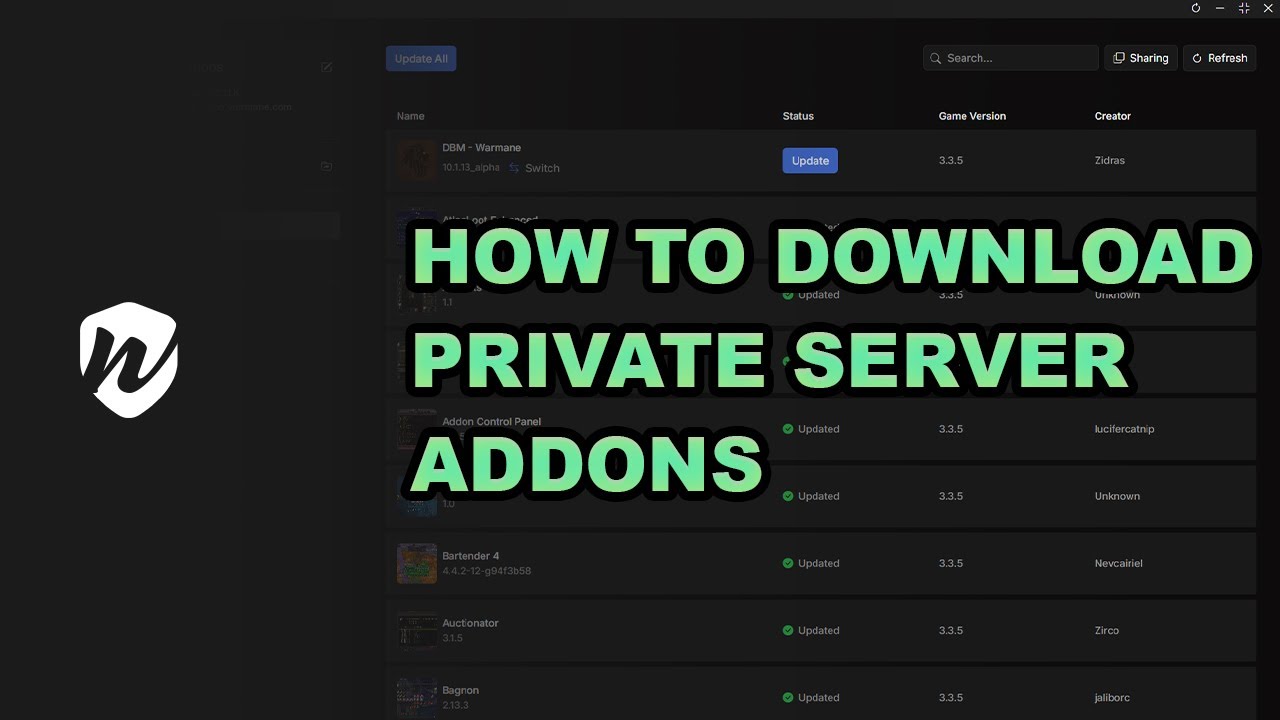 Easiest way to download and install WoW Private Server Addons | 2025