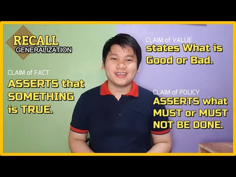 Reading and Writing Skills Ep.3 - Types of Claims