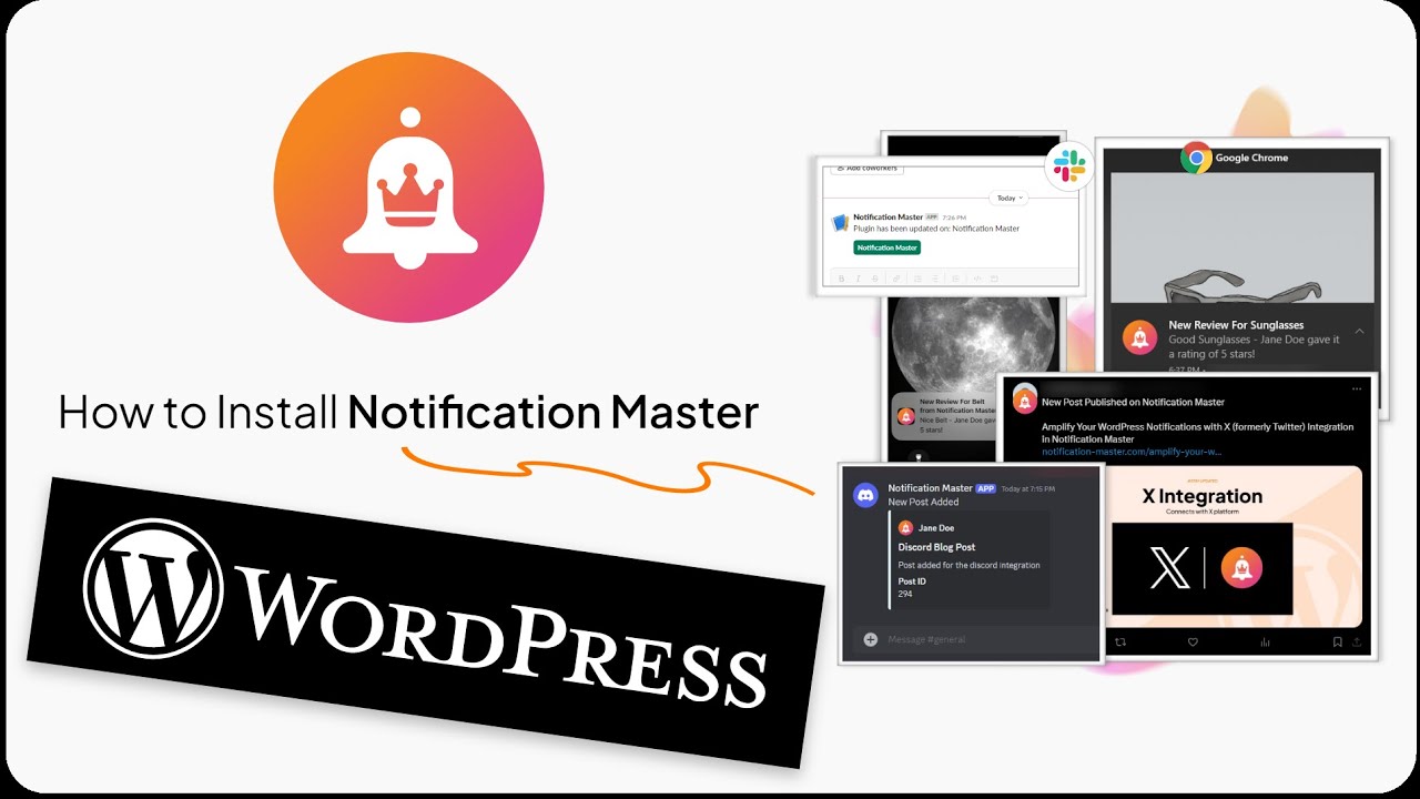 How to Install and Activate Notification Master for WordPress Notifications