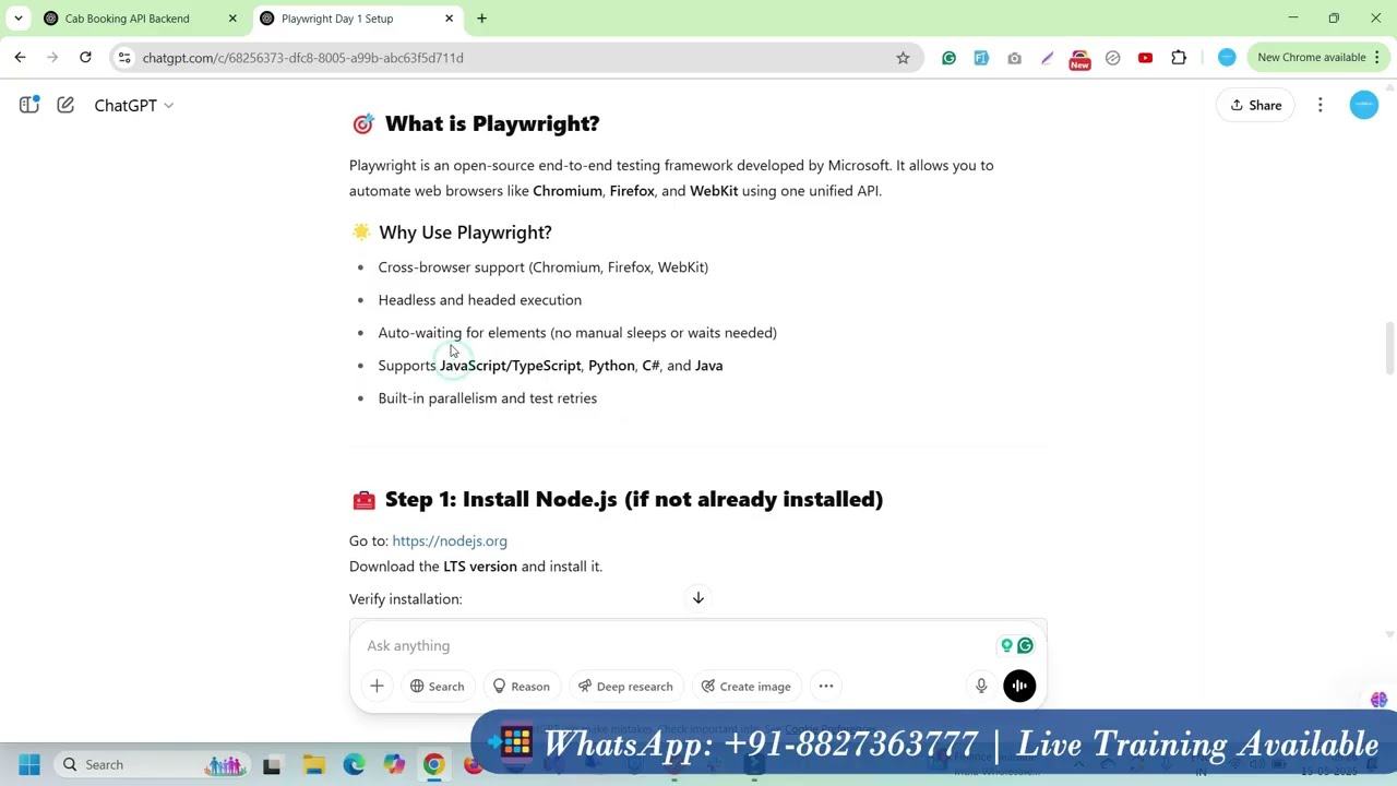Playwright Tutorial for Beginners | Day 1: Setup & Writing First Test Case