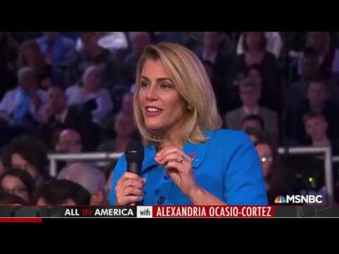 Sara Nelson and Alexandria Ocasio-Cortez talk GND | Transition Studies