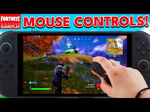 Fortnite on Nintendo Switch 2 with Mouse Controls Gameplay!