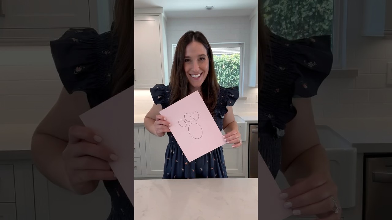 A new tradition for your family! 🐰 BUNNY FOOTPRINTS! 🐰