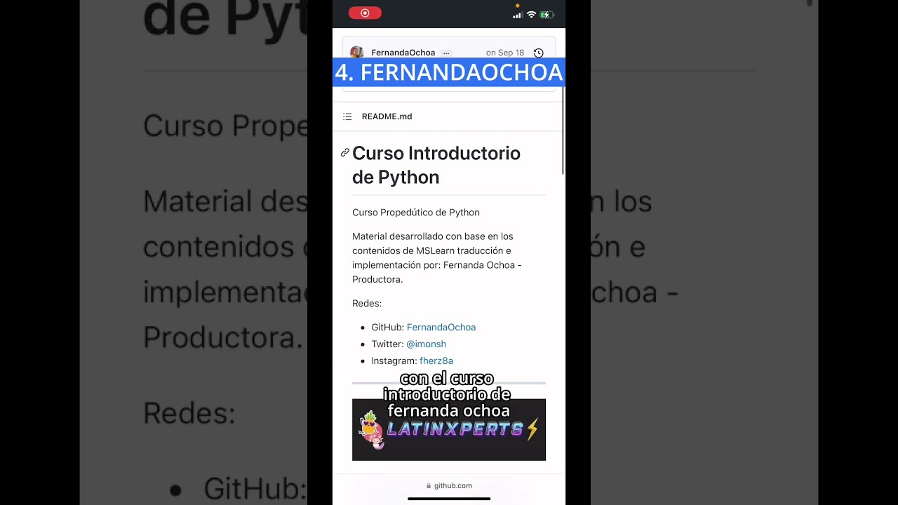 ¿Cómo aprender Python gratis y en español? #python #gratis #github #programacion #tradingalgoritmico