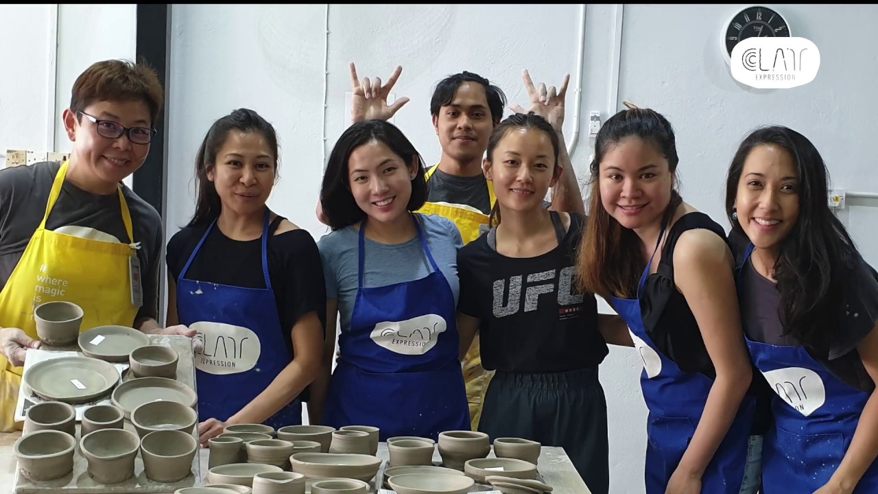Pottery Classes - What to expect when you join us for an Introduction class - Pottery Malaysia