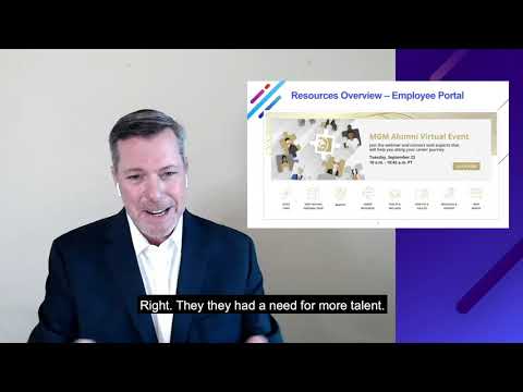 Helping Alumni Employees Find Work Fast | MGM Resorts International | IAMHR