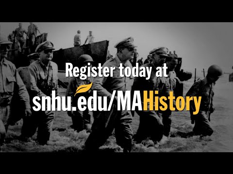 Online Master’s in History Degree: Study the Past. In the Present.