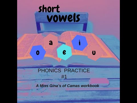 Short Vowels: Phonics Practice #1 - Phonics Practice Volumes - A Tutor ...