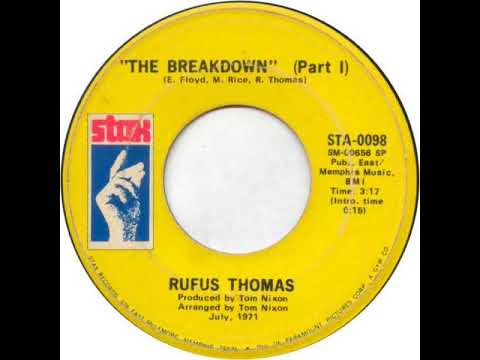Rufus Thomas - The Breakdown (Part 1) (1971 Music Video) | #55 R&B Song