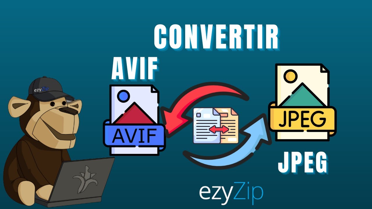 Convertissez AVIF en JPEG en ligne (Rapide !) - ezyZip