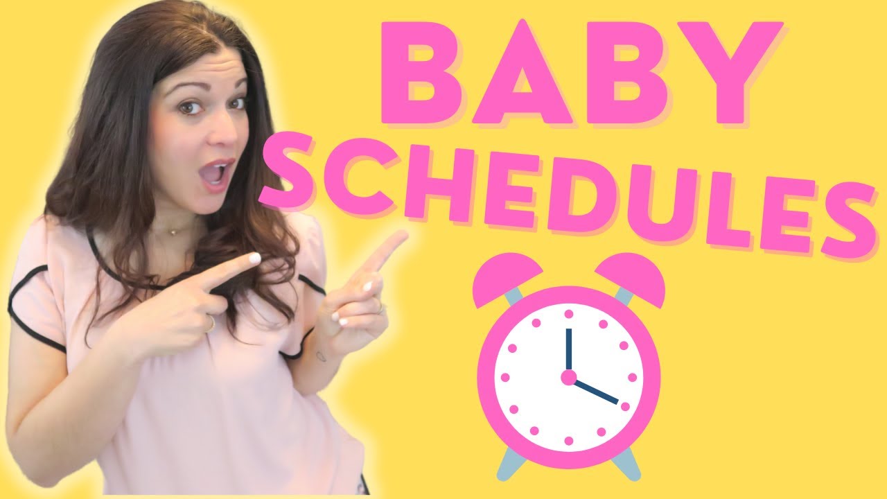 HOW TO GET YOUR BABY ON A SCHEDULE | Realistic expectations from newborns through 1 year old!