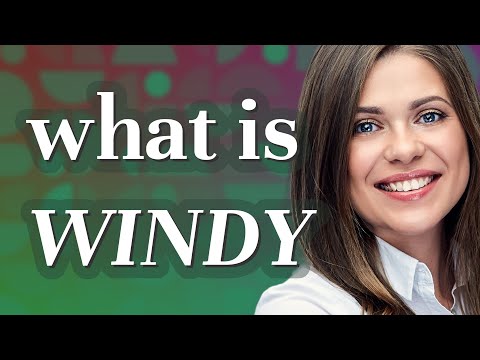 Windy | meaning of Windy