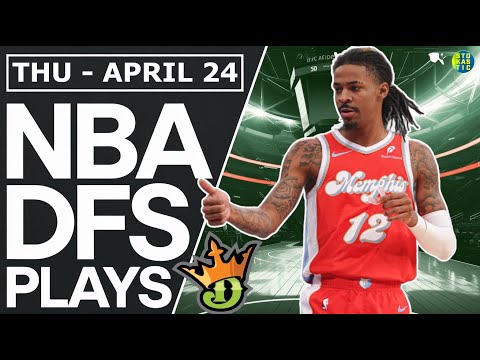 DraftKings NBA DFS Picks Today (4/24/25) | NBA DFS ConTENders