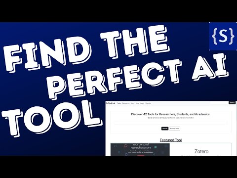 Find The Perfect Research Tool For You With SciToolHub || My New Website