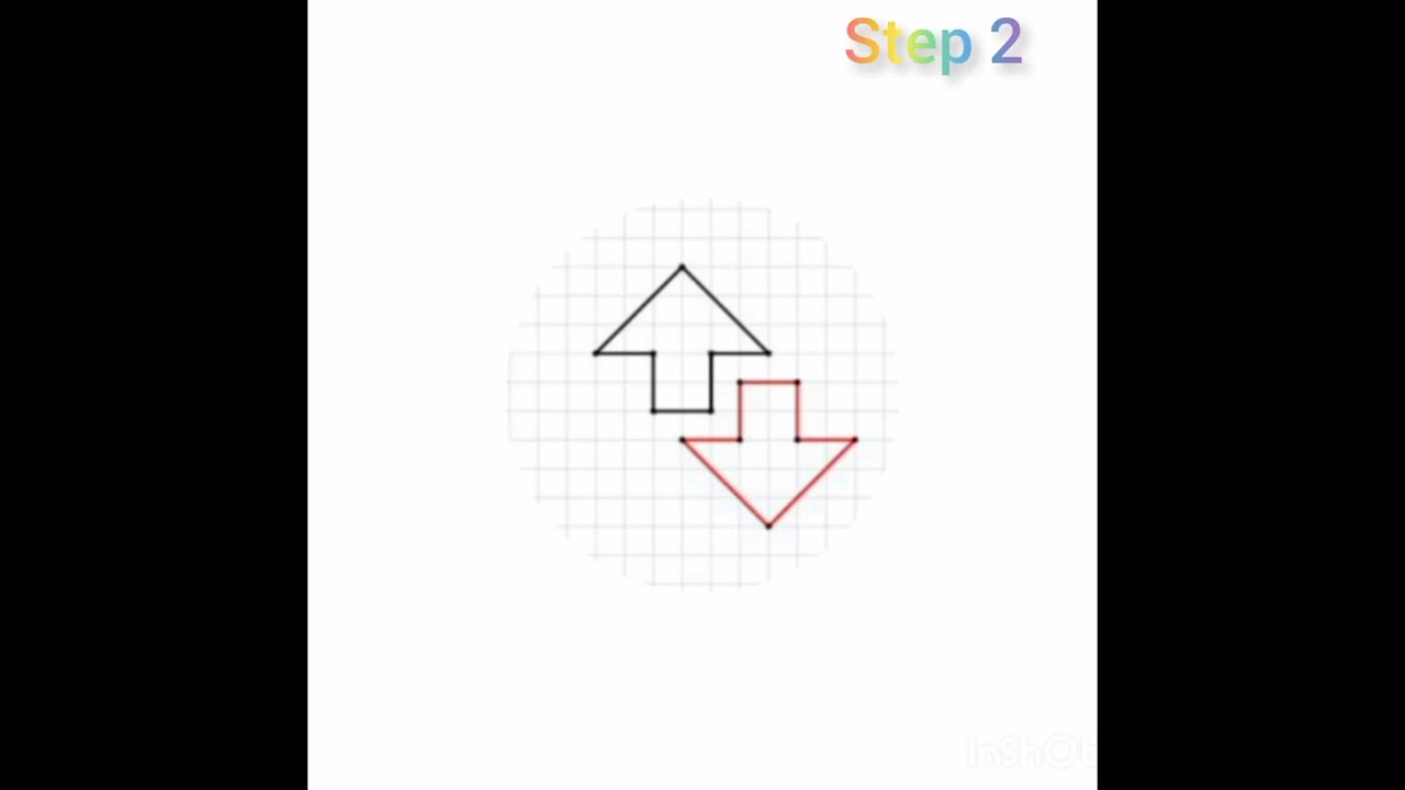 how to draw arrow #3dshape  #tutorial  pixel art