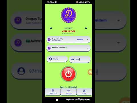 how to setup dragon tunnel vip vpn