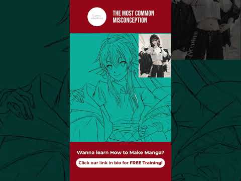 The Most Common Misconception Beginner Artists Have #anime #manga #mangaartist #shorts