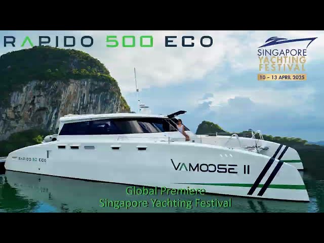 R500 ECO Power Cat - Rapido Trimarans