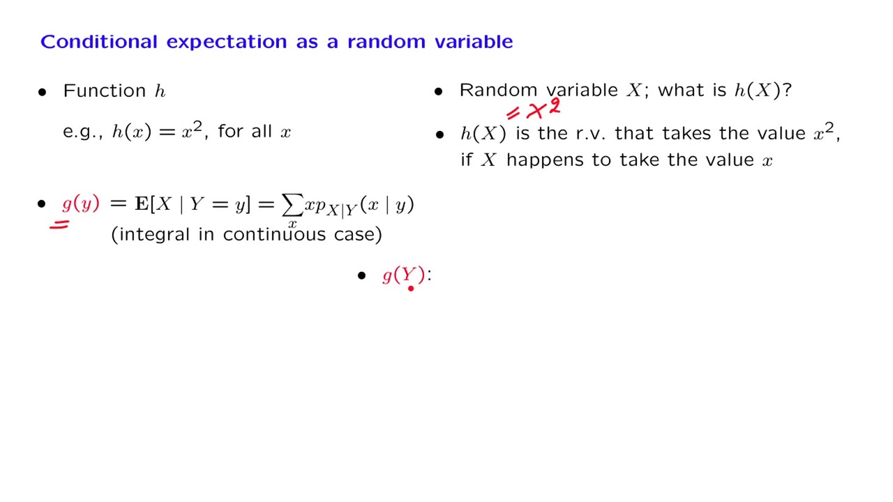 L13.2 Conditional Expectation as a Random Variable