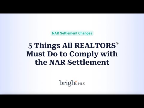 5 Things All Realtors Must Do | Bright MLS
