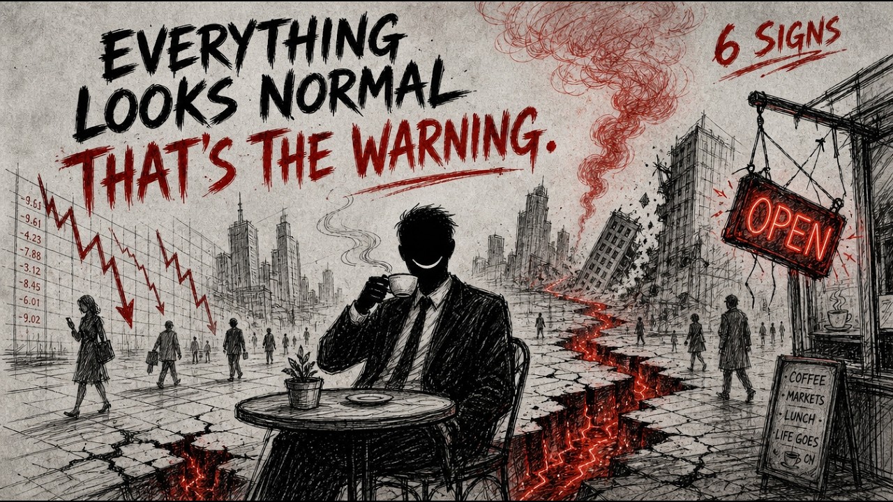 Right Before Collapse, Everyone Pretends Everything Is Fine