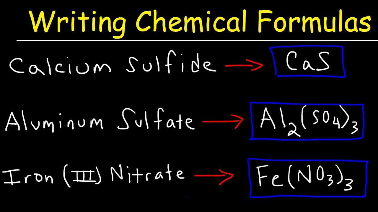 How To Write Ionic Formulas With Polyatomic Ions