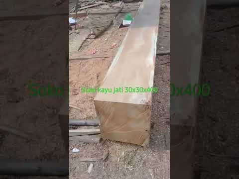 BALOK SOKO KAYU JATI UKURAN 30X30