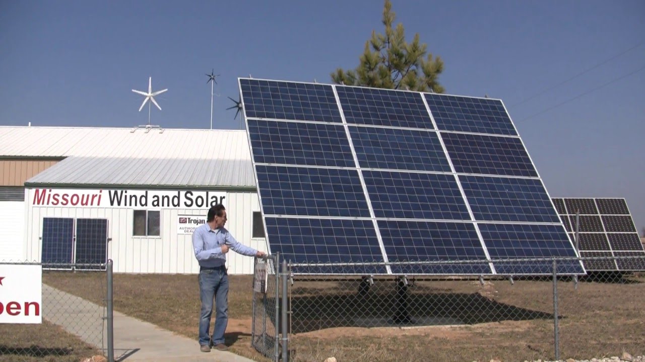 Missouri Wind and Solar Reviews Solar Time Tracker demonstration