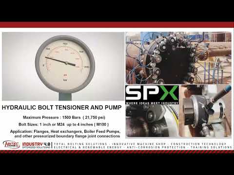 SPX Hydraulic Torque and Tension Tools
