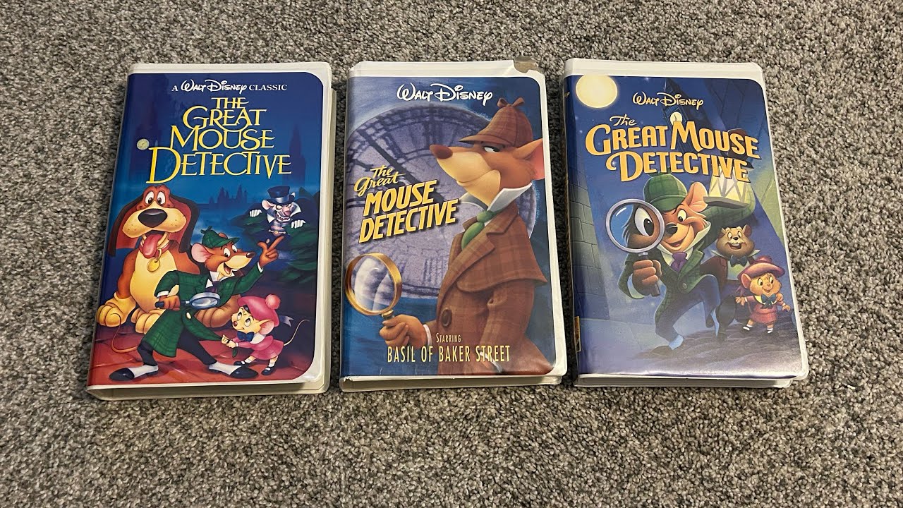 The Great Mouse Detective (1986) VHS Overview (2025 Edition)