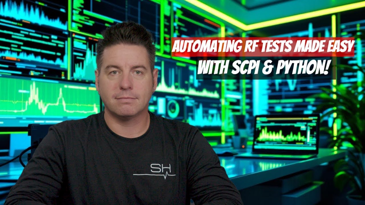 Automating RF Tests Made Easy with SCPI & Python! #python #tech #engineering #rf