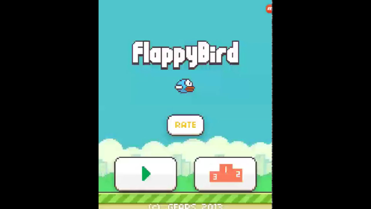 FLAPPY BIRD HACK CANT DIE NO PROBLEM