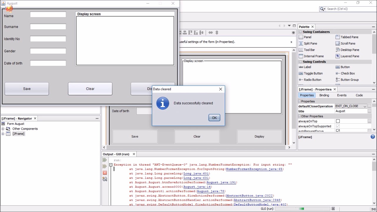 Java  Generating javadoc and creating a jar file