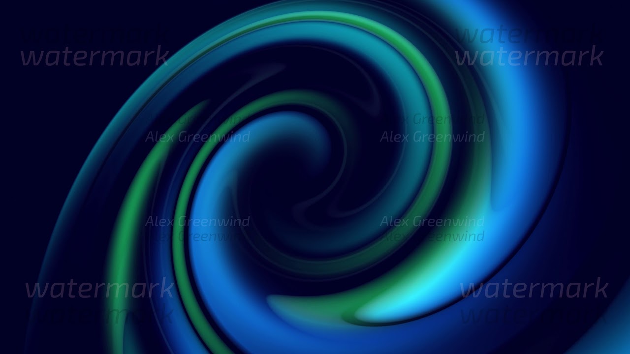 Twisted curved lines rotate as creative abstract background with liquid abstract gradient of green