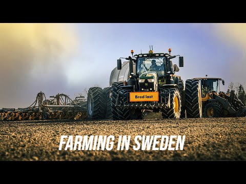 🇸🇪SEEDING ON STORKILA GÅRD I JOHN DEERE I HORSCH I VOLVO
