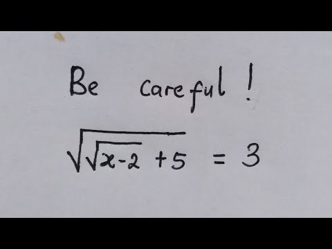 Interesting radical equation | Can you solve ?