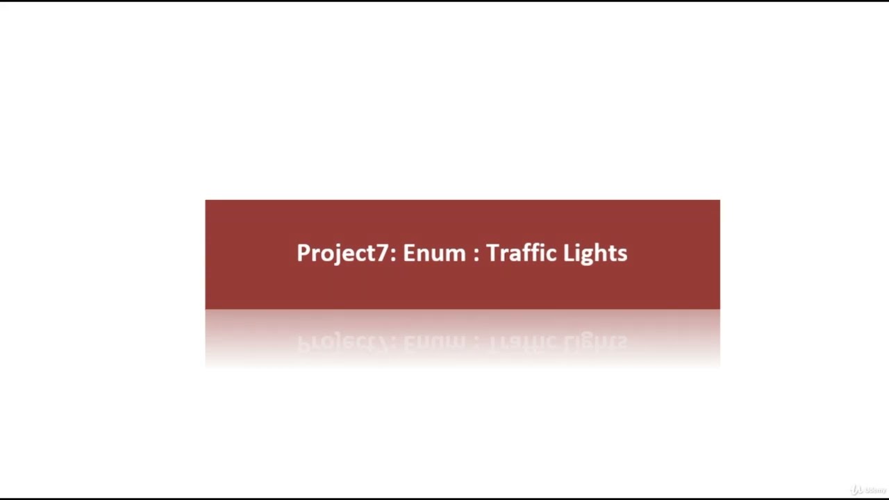 Project-2 Traffic Lights Program With Enum in java Swing | Lecture 6