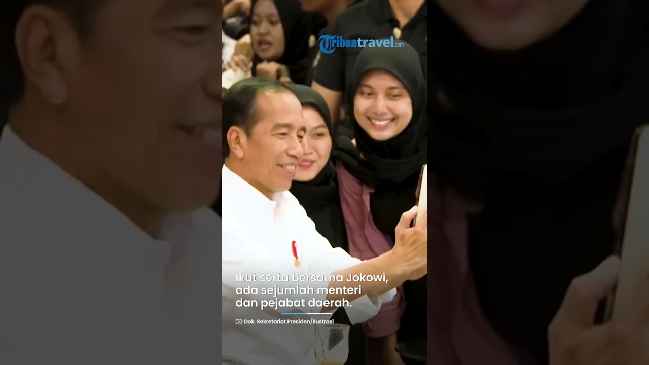 Jokowi Makan Bakso di Mal Gorontalo, Warga Antusias Ajak Foto Bareng ...