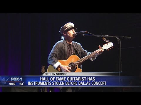 Guitars stolen from Rock & Roll Hall of Fame guitarist before Dallas show