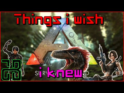 Steam Community :: Video :: Things I Wish I Knew When I Started | ARK ...