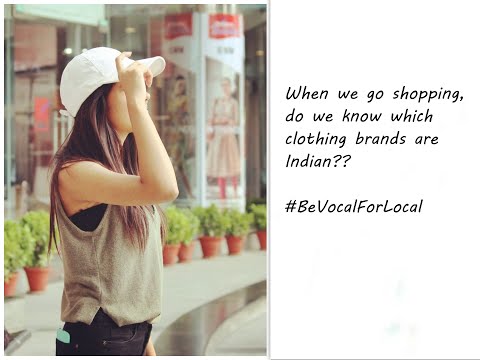 Top 10 Indian Clothing Brands || #BeVocalForLocal